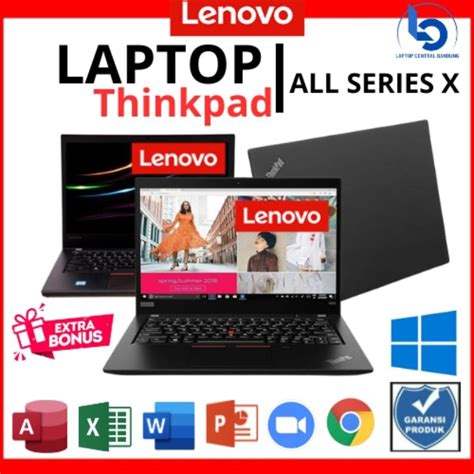 Jual Laptop Lenovo Thinkpad Seri X Intel Core I I Ram Gb Ssd Gb Bergaransi Shopee