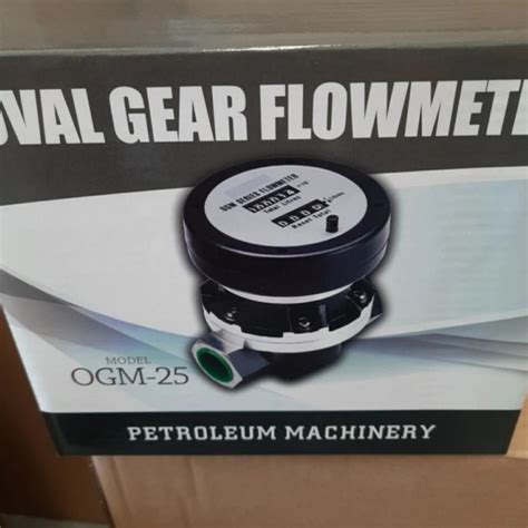 Jual Flow Meter Solar Ogm 25 Analog Size 1oval Gear Flow Metet Size 1 Inch Jakarta Barat