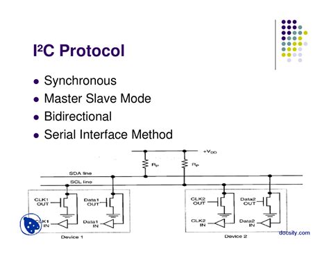 I²c Protocol Control Of Embedded Systems Lecture Slides Docsity