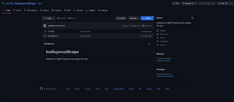 GitHub umutky kodluyoruzilkrepo Kodluyoruz Eğitimi kapsamında
