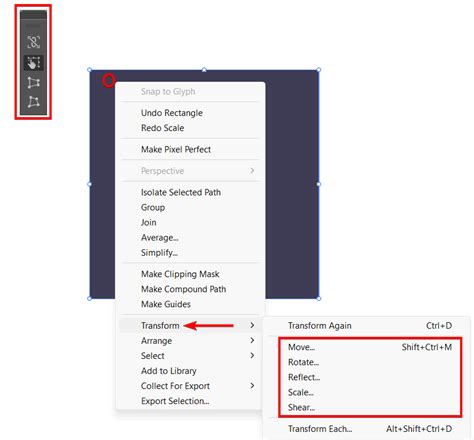 How To Use Free Transform In Illustrator Imagy