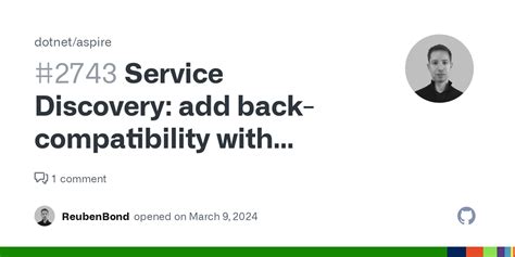Service Discovery Add Back Compatibility With Preview 4 And Earlier