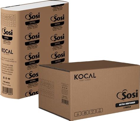 Sosi Extra Z ხელსახოცი 200 Sheets ყოჩაღები ბიზნესის