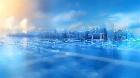 Urban Zoning Blueprint Residential Commercial And Industrial Areas With