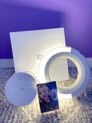 ITZY OFFICIAL LIGHT RING Itzy Light Stick Kpop Itzy Light Ring