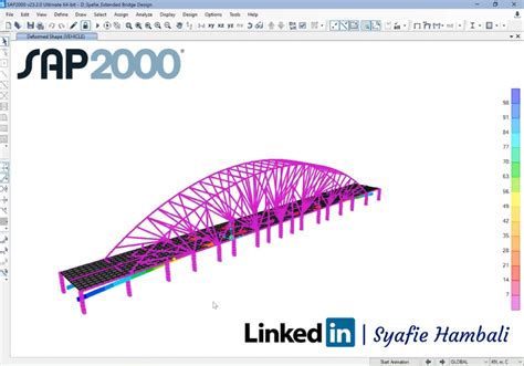 Muhammmad Syafie Hambali On Linkedin [truss Bridge Design Multi Step Linear Analysis Sap2000