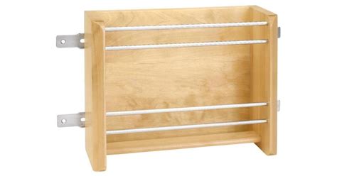 Rev A Shelf 4WFR 15 1 Wood Classics 10 1 8 W Door Mount Aluminum Foil Wrap Storage Bag Cabinet