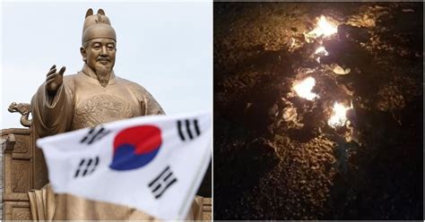 자랑스러운 한글날 태극기 불태운 한국인…경찰 수사 착수 위키트리