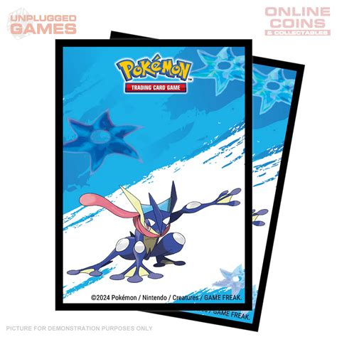 Ultra Pro Pokémon Deck Protector Sleeves 65ct Greninja Online Coins