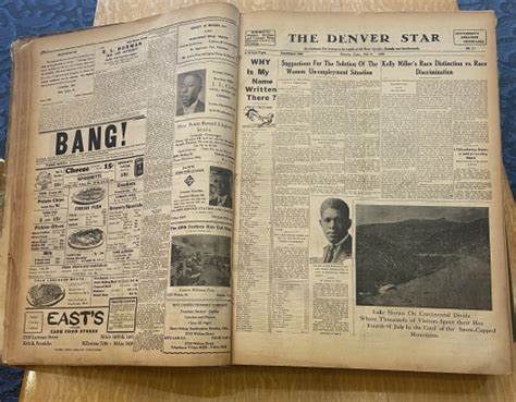 Lost Issues Of The African American Newspaper The Denver Star Find Home At Denver Public Library