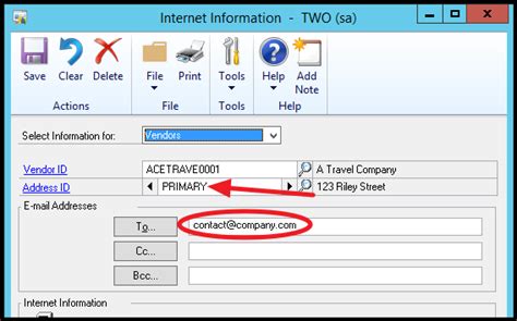 Tip Email Setup In Microsoft Dynamics Gp Trinsoft