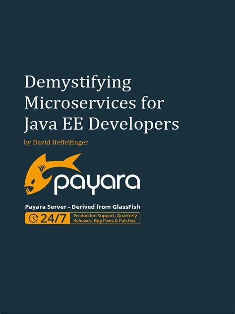 Demystifying Microservices For Java Ee Developers By Payara Pdf