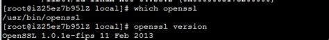 改变openssl的环境变量linuxecs Linux 安装配置openssl的具体过程 Csdn博客