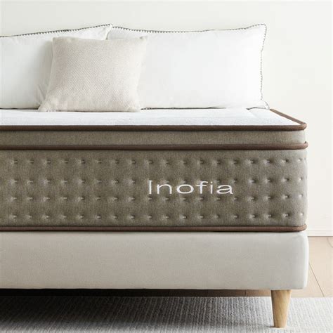 Inofia 12 Inch Cloud Lux Memory Foam Mattress With Pocket Spring