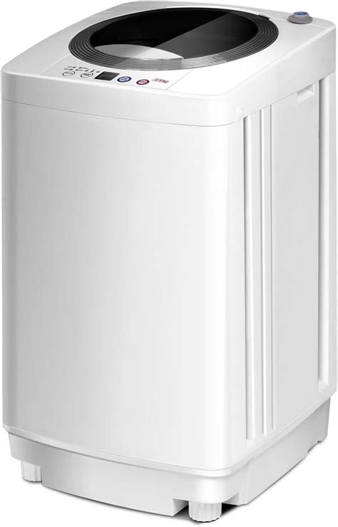 CASART Full Automatic Washing Machine With Drain Pump Long Hose 6 Washing Modes Adjustable