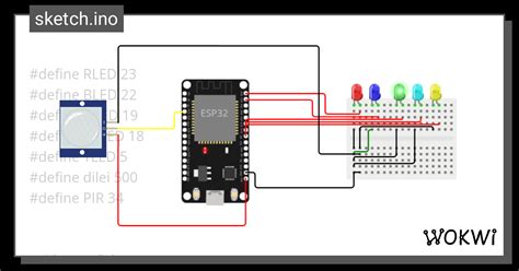 Minggu Ke 3 Excercise 1 Wokwi Esp32 Stm32 Arduino Simulator