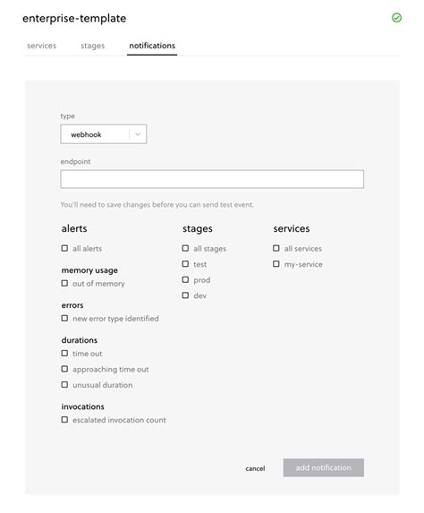 Zero Configuration AWS Lambda Notifications Alerts With Serverless Framework