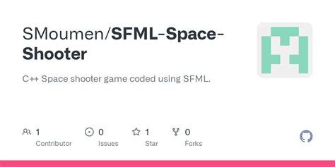GitHub SMoumen SFML Space Shooter C Space Shooter Game Coded Using