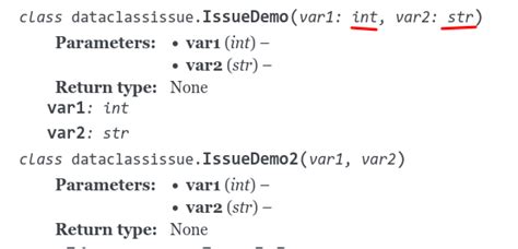 Autodoc Doesnt Honor Autodoctypehints Description For Dataclasses