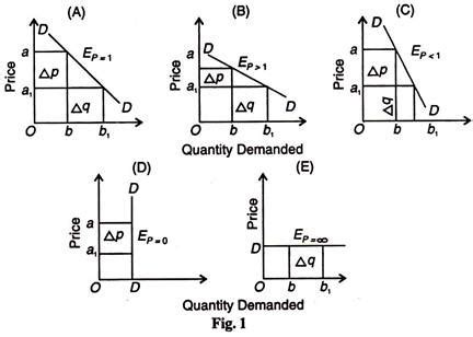 Elasticity Of Demand Types