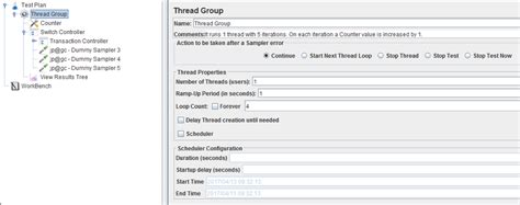 Apache Jmeter Switch Controller Jmeter