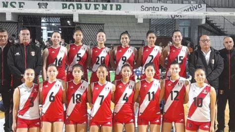 La Plantilla De Perú En El Mundial Femenino Sub 19 De Vóley 2023 Lista