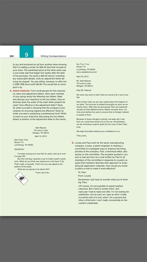 Answers Questions In A Memo Or Letter Format English Homework Help