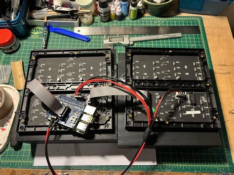 Led Matrix Panel Using Raspberry Pi Rraspberrypi