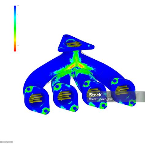 Análisis Fem Análisis Del Método De Elementos Finitos Del Motor Del Colector De Un Automóvil