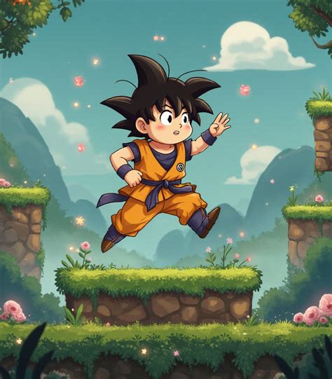 Mage Whimsical Platformer Game Style