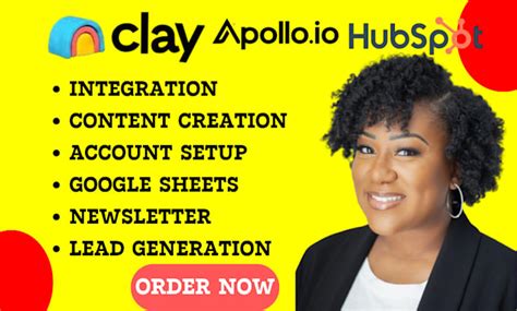 setup clay clay com hubspot crm klaviyo hubspot automation yotpo sms by growwitannabel fiverr