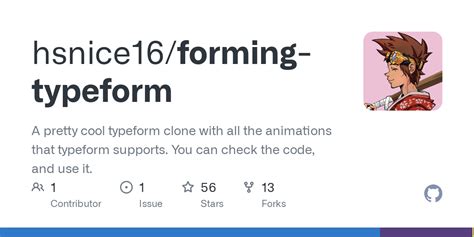 Github Hsnice16forming Typeform A Pretty Cool Typeform Clone With