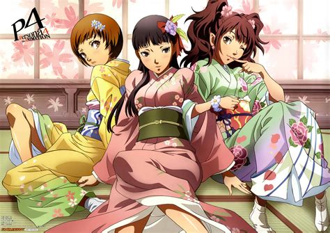 Persona 4 Golden Girlfriend Dilemma Chie Yukiko And Rise