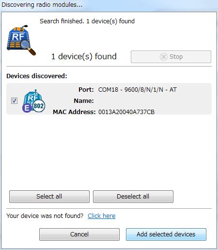 Xbee設定ツール X Ctu Kibanhonpolab