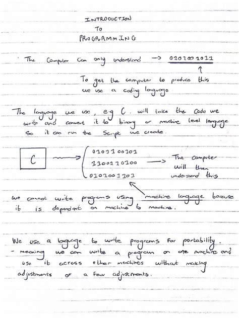 C Language Notes Pdf