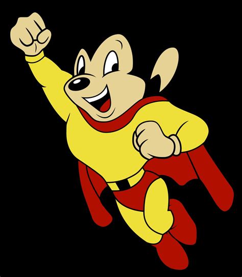Mighty Mouse Main Logo Sticker Vinyl Decal 10 Sizes Etsy