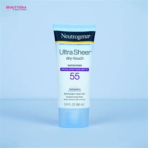 Neutrogena Ultra Sheer Sunscreen Broad Spectrum Spf 55 88ml