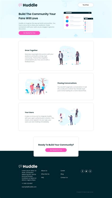 Frontend Mentor Landing Page With Html And Css Only Coding Challenge