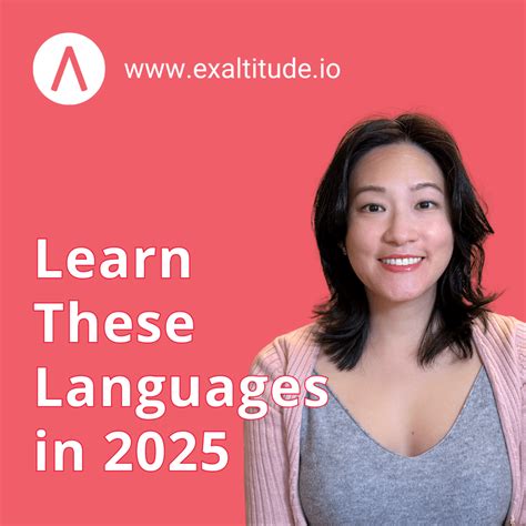 Top Programming Languages To Learn In By Jean Lee Founder Of Exaltitude