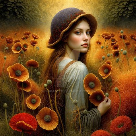 Poppy Fields By Sorantes On Deviantart