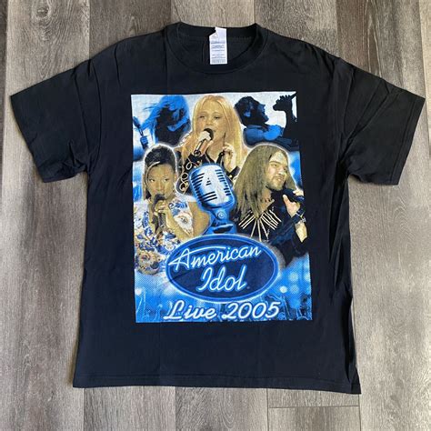 Band Tees × Streetwear × Vintage Vintage 2000s American Idol Live Tour