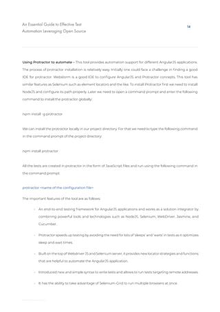 An Essential Guide To Effective Test Automation Leveraging Open Source