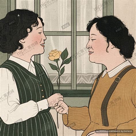 Ai创作图中年妇女插画 男女老少插画 民国风复古插画 怀旧年代插画 两个对话的人插画 男人女人小孩老人插画 八十年代插画 母情节插画海报 温馨插画母亲 60年代插画 年代人物插画 老年人插画