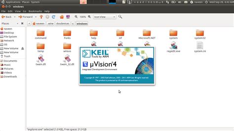 Naveentronics Keil Uvision 4 On Ubuntu