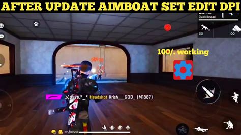 Set Edit AIMBOT Commands Set Edit Free Fire Headshot Headshot Commands YouTube
