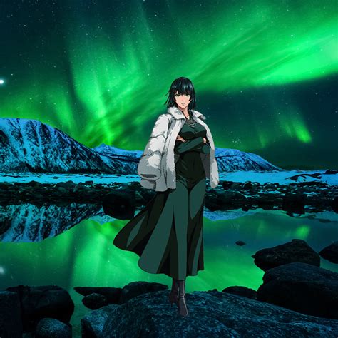 1224x1224 One Punch Man Fubuki Art 1224x1224 Resolution Wallpaper Hd