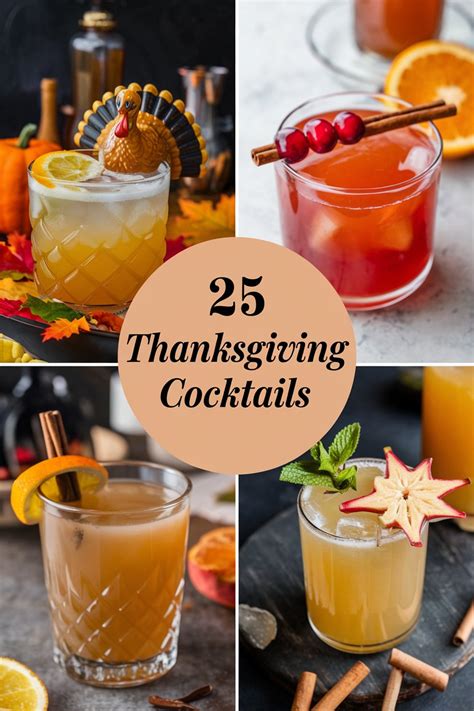25 Thanksgiving Cocktails Thatll Make You Extra Grateful This Year