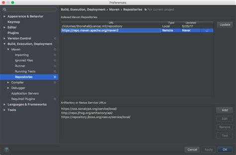 Maven How To Add More Sources For Find Jar On Web In Intellij Stack Overflow