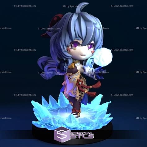 Genshin Impact Ganyu Chibi D Model Specialstl