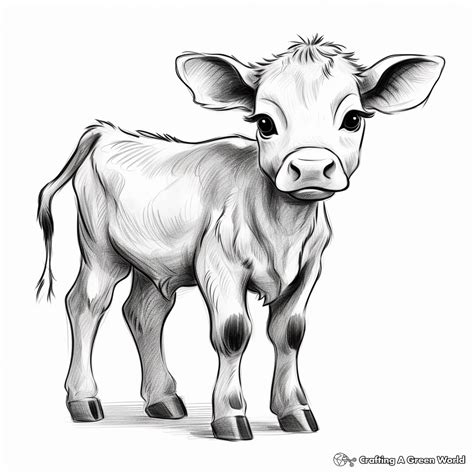 Cute Cow Coloring Pages Unleash Your Inner Artist